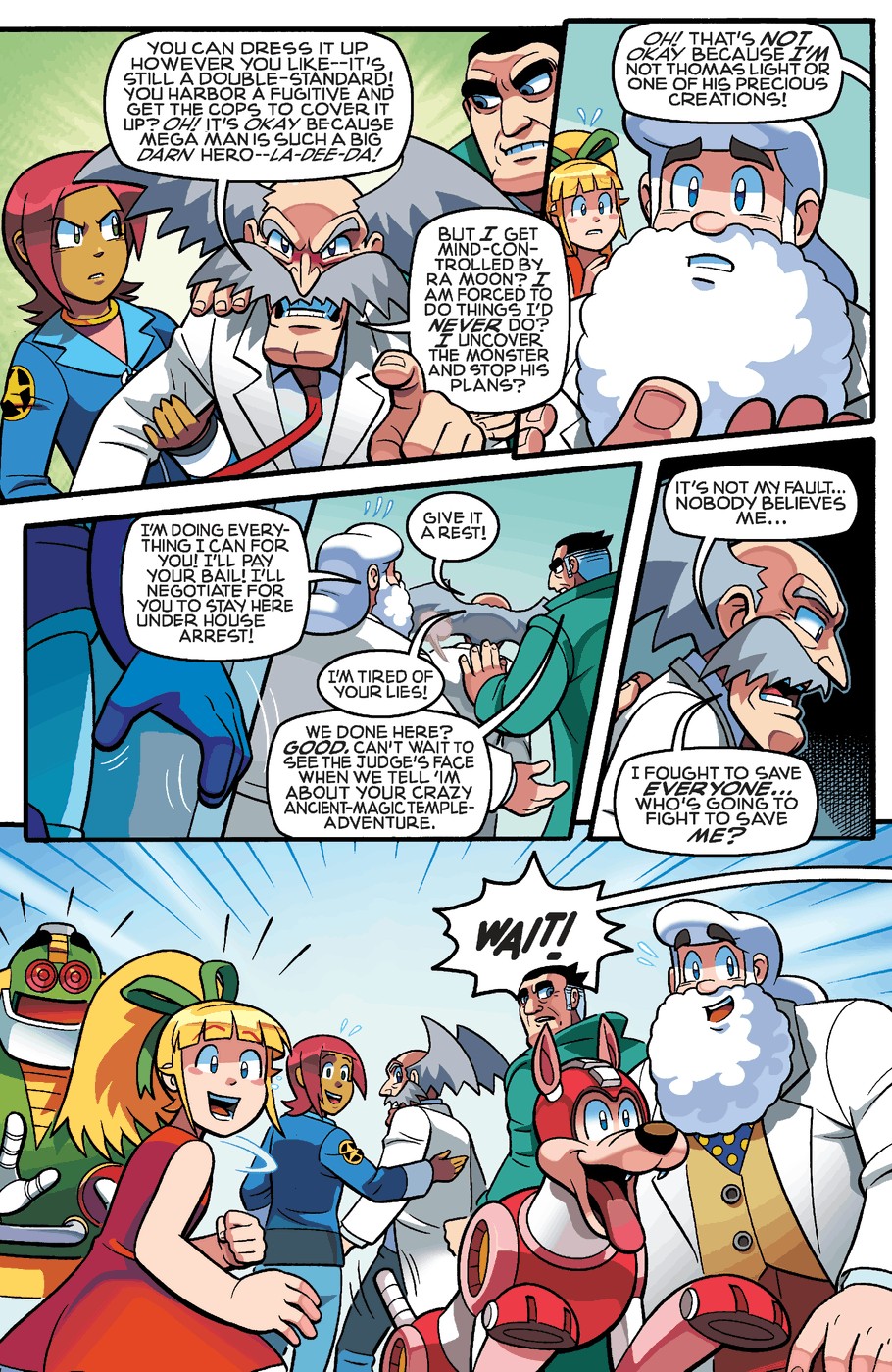 Mega Man #33 now on Sonic SCANF! by pearl98 on DeviantArt