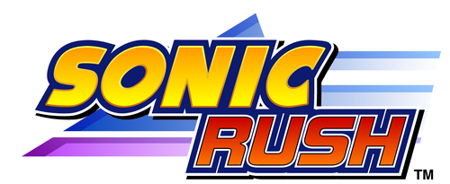 Sonic Rush - Logos - Gallery - Sonic SCANF