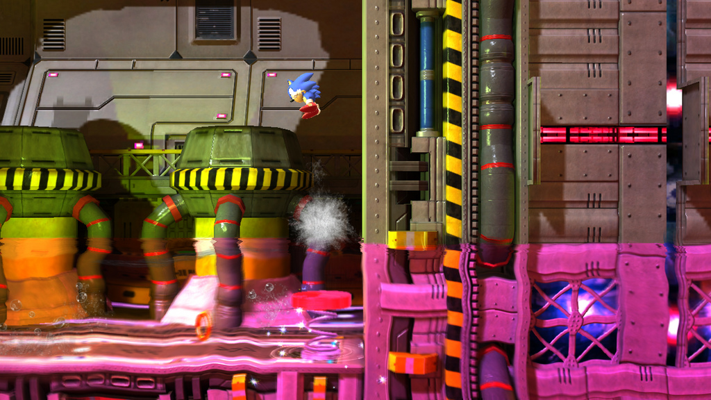 Chemical Plant - Retro Sonic - Sonic Generations - Gallery - Sonic SCANF
